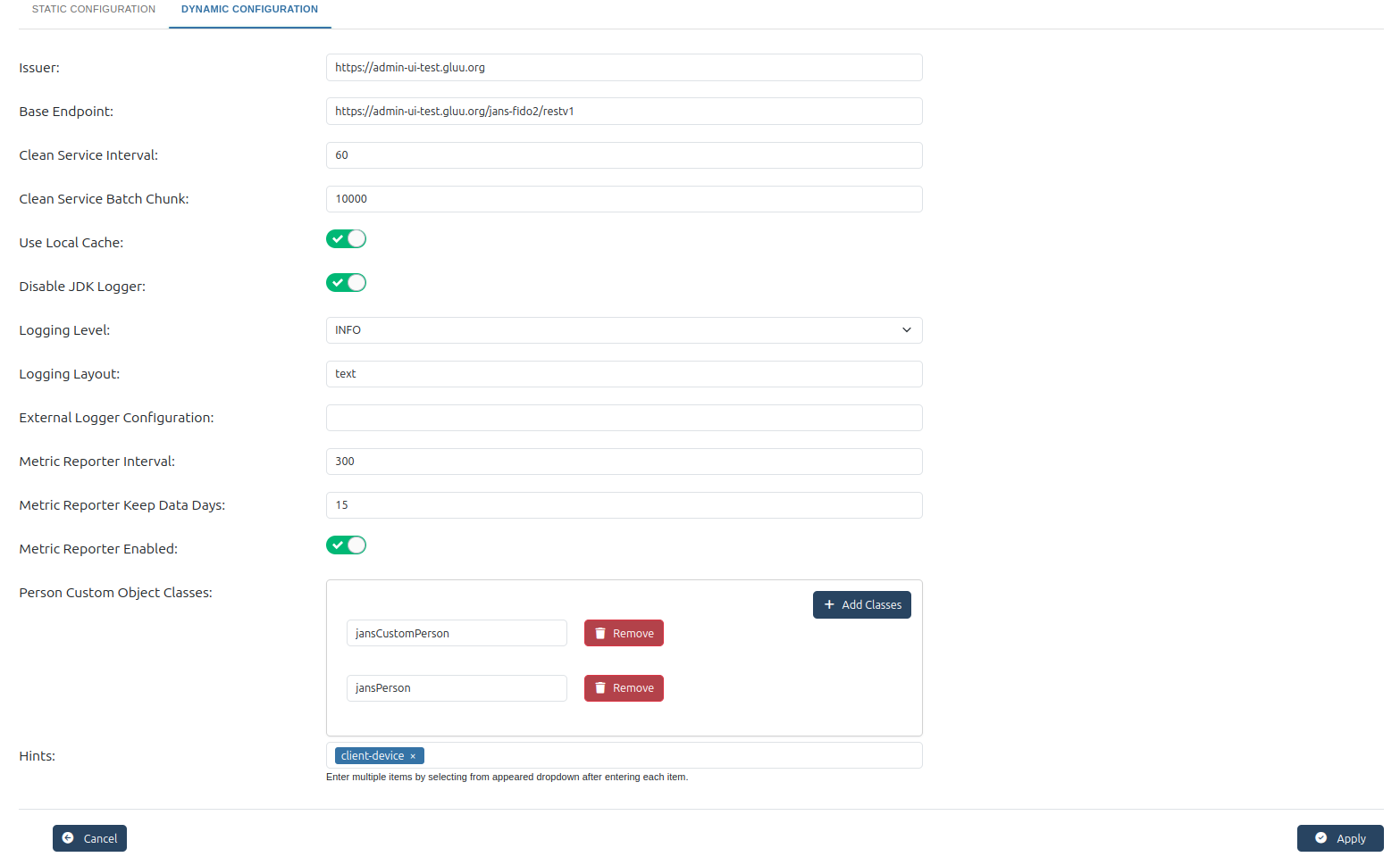 FIDO - Gluu Flex Documentation