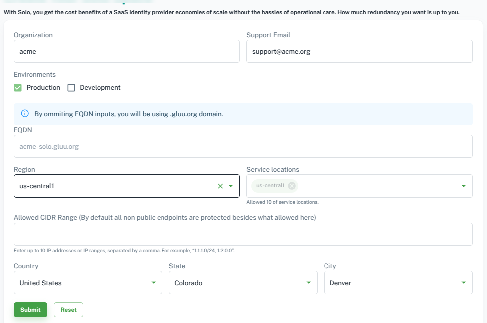 How To Subscribe - Gluu Flex Documentation